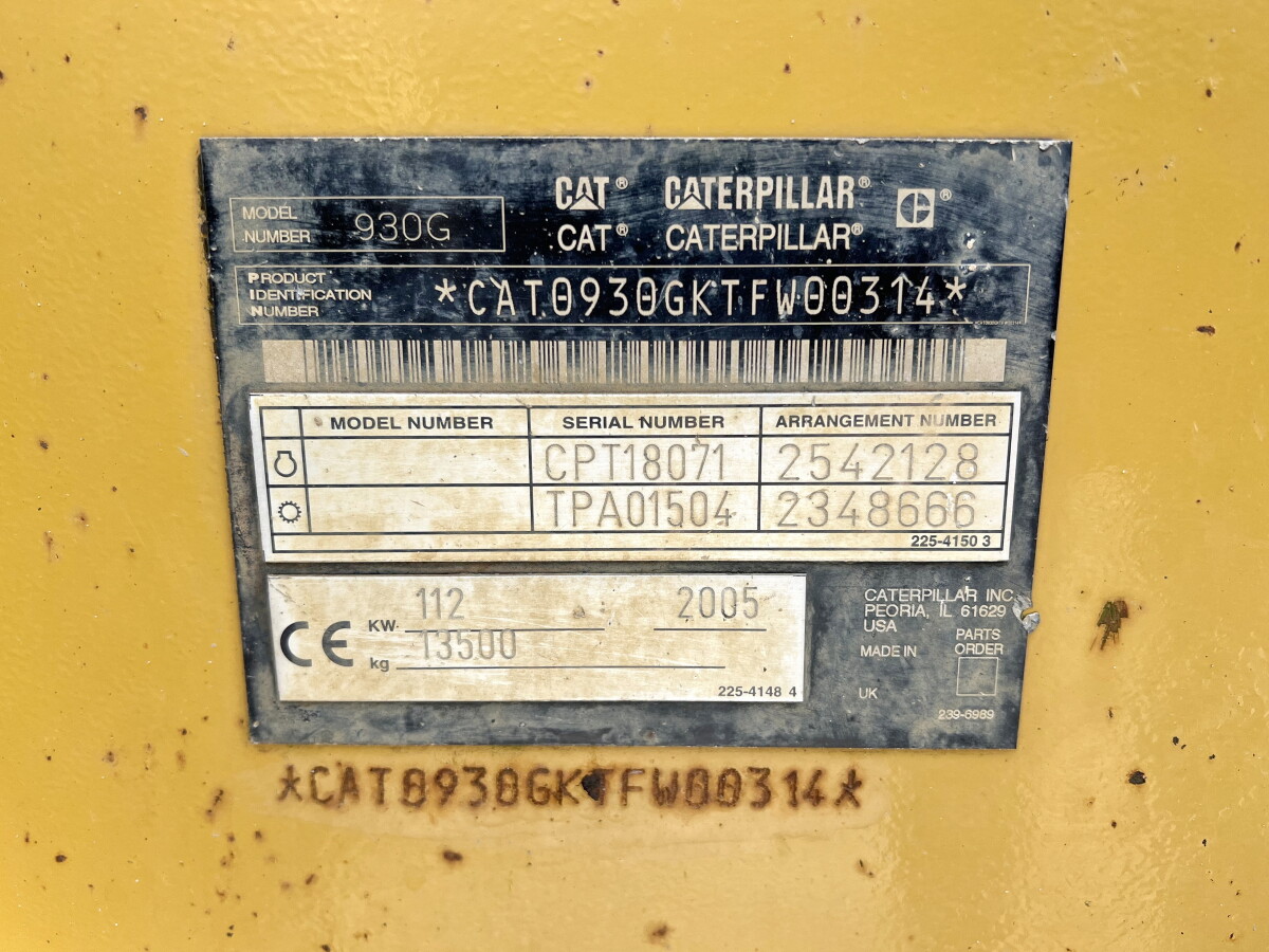 Caterpillar 930G Radlader | Boss Machinery